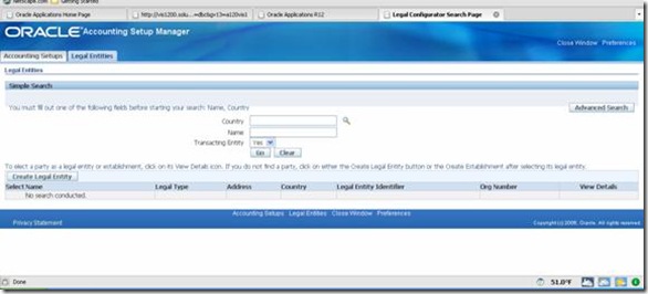 Oracle Applications: How to configure GL in R12